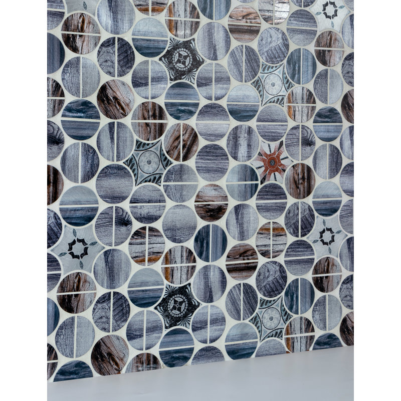WS Tiles® Twilight Aluminium Novelty Mosaic Tile - Wayfair Canada